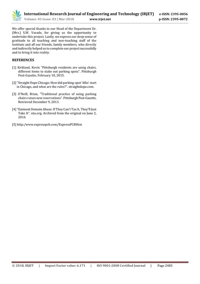 IRJET- Self-Parking Chair using Microcontroller 8052 | PDF | Computer Peripherals | Computing