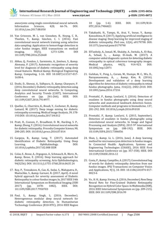 IRJET- Eye Diabetic Retinopathy by using Deep Learning | PDF