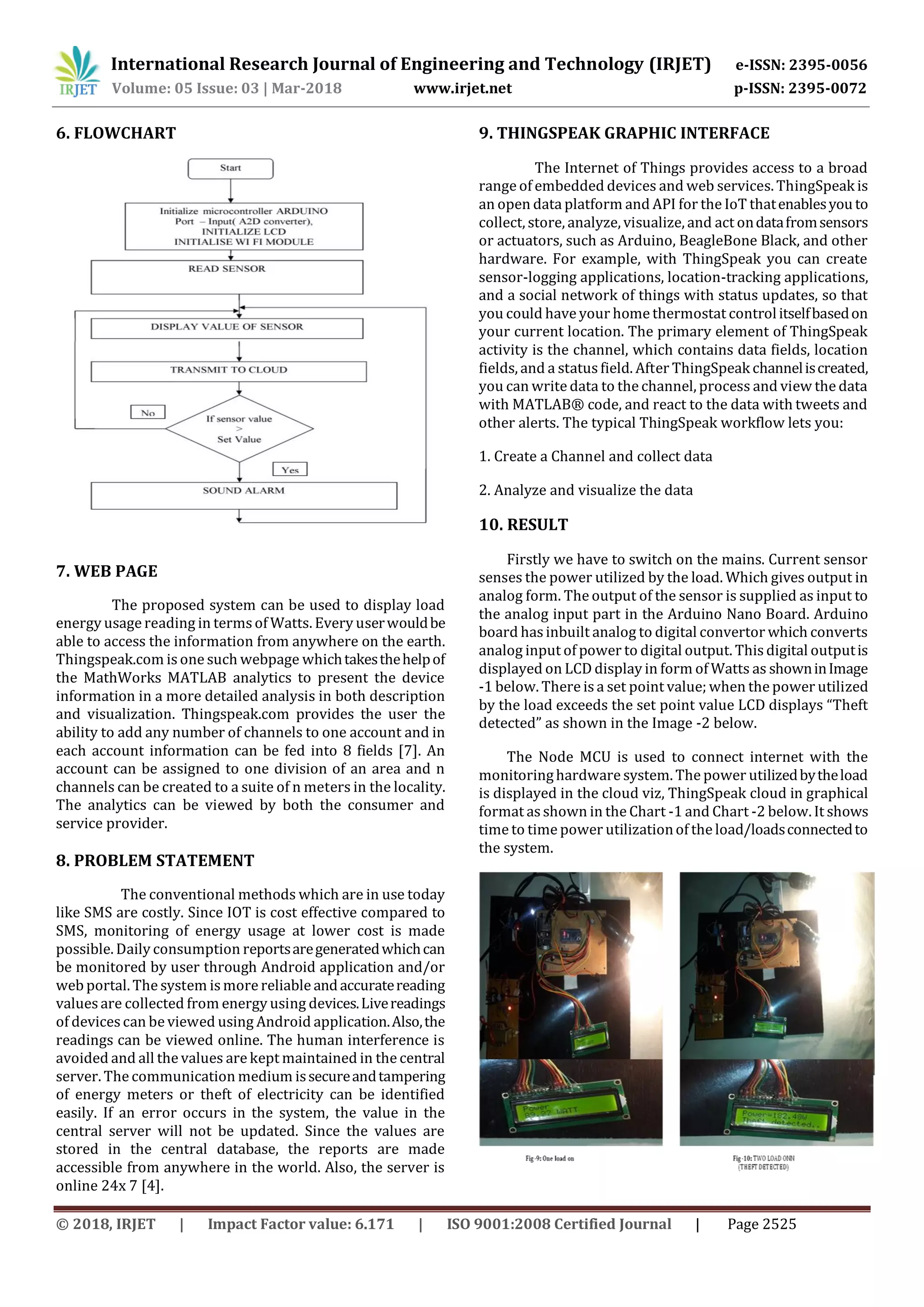 IRJET- Iot Based Smart Energy Monitoring | PDF IRJET- Iot Based Smart Energy Monitoring | PDF