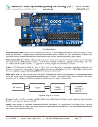 IRJET-Arduino Based Voice Controlled System | PDF