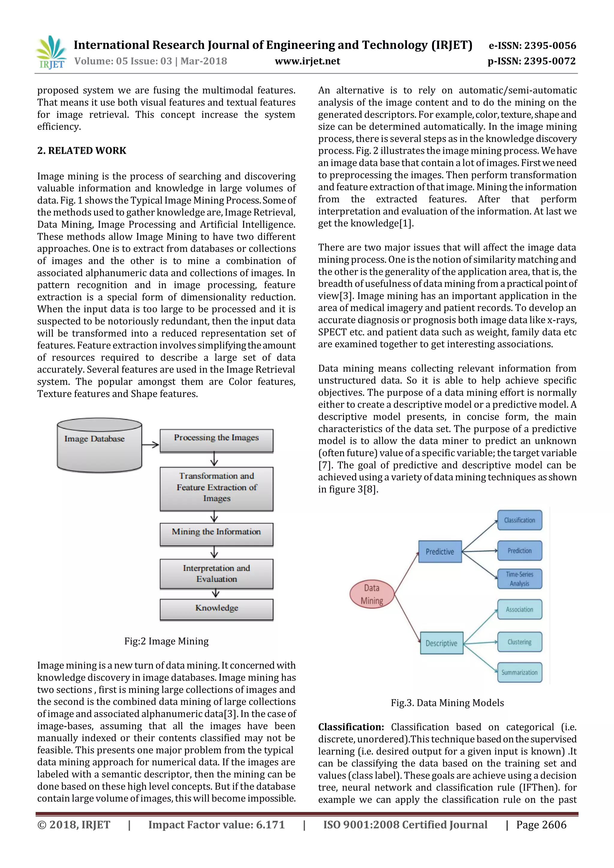 Irjet Retrieval Of Images And Text Using Data Mining Techniques Pdf 6643