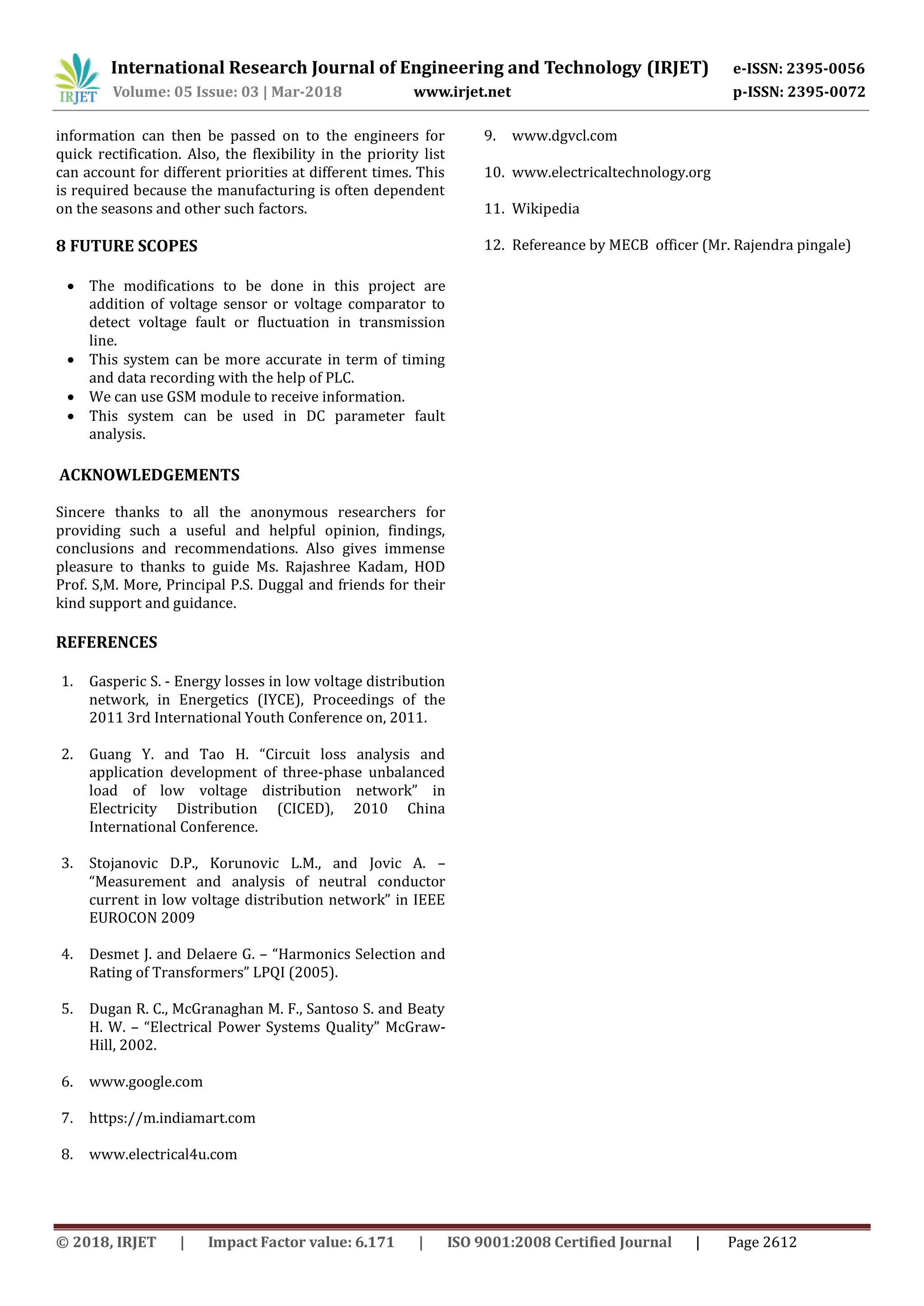 IRJET- Automatic Load Balancing and Phase Balancing by PLC and Scada | PDF | Computing ...