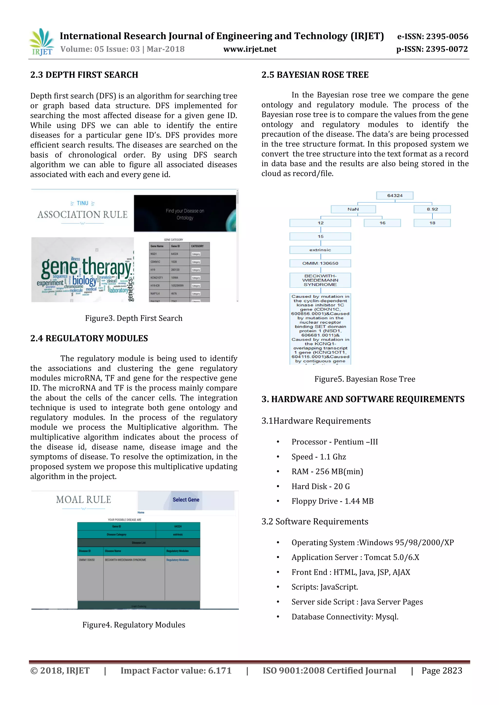 IRJET- Disease Identification using Proteins Values and Regulatory Modules | PDF