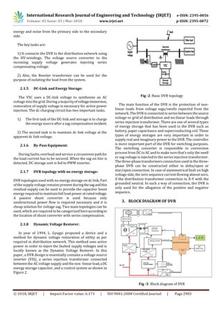 IRJET- Compensation of Voltage Sag and Voltage Swell by using the Power Electronic Device ...