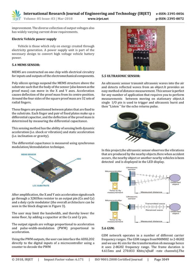 IRJET- Iot Based Automatic Vehicle Accident Tracking Down and Salvage ...