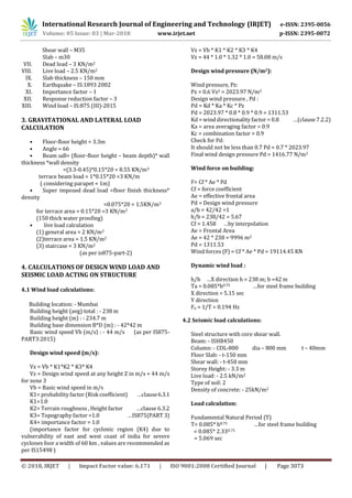 IRJET- Analysis of Diagrid Structure | PDF