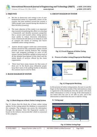 IRJET- Online Voting System using Fingerprint Scanner | PDF