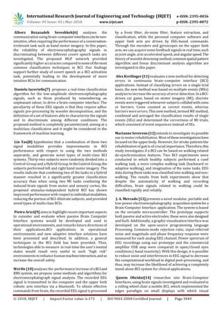 IRJET- Survey on EEG Based Brainwave Controlled Home Automation | PDF