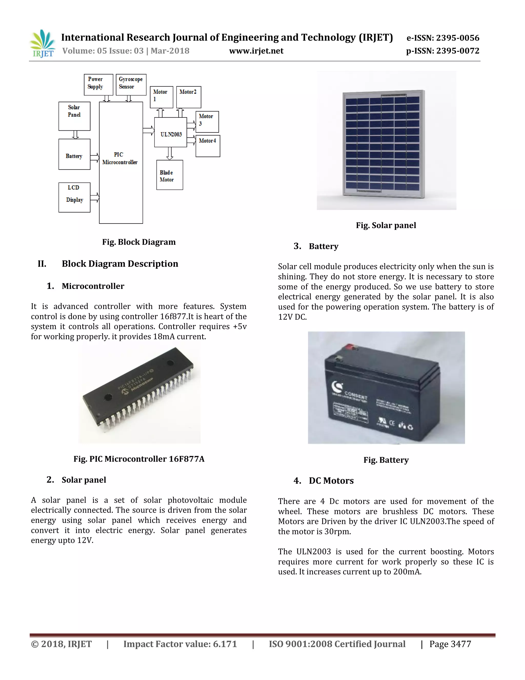 IRJET- Smart Solar Grass Cutter with Lawn Coverage | PDF