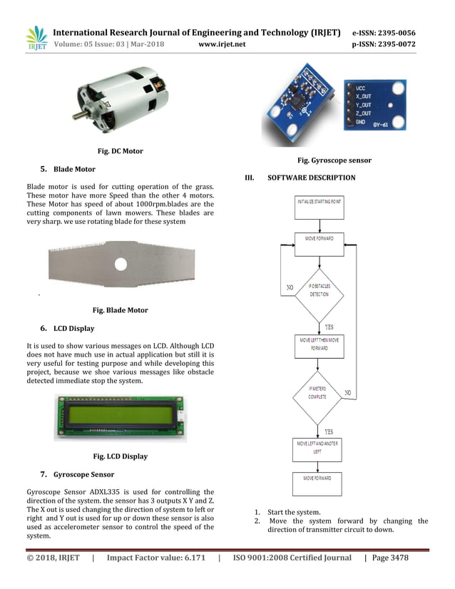 IRJET- Smart Solar Grass Cutter with Lawn Coverage | PDF | Gardening ...