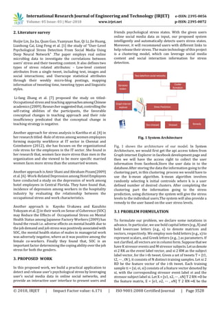 IRJET- Human Stress Detection Based on Social Interactions | PDF