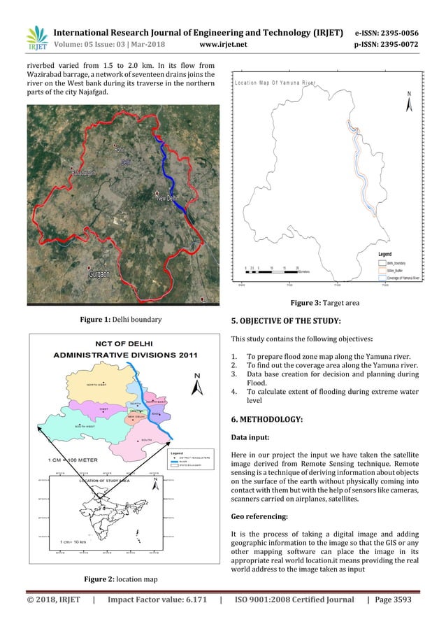 IRJET- Preparation of Flood Model and Hazard Estimation on Yamuna River (using GIS and Remote ...