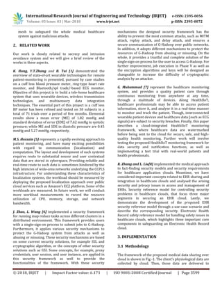 IRJET- Secrecy Preserving and Intrusion Avoidance in Medical Data Sharing Over Cloud | PDF ...