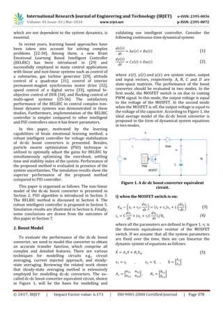 IRJET-Robust Intelligent Controller for Voltage Stabilization of dc-dc ...
