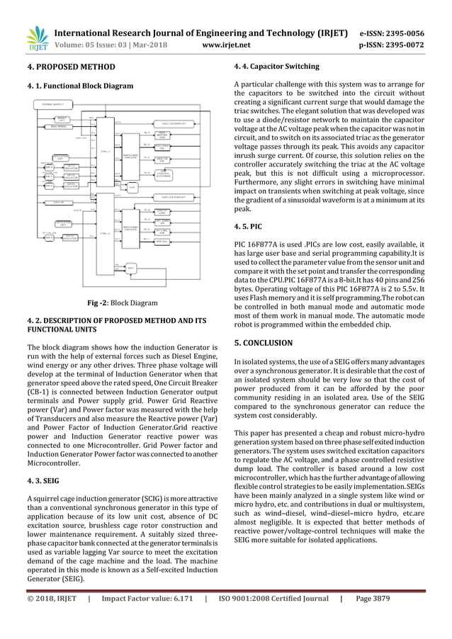 IRJET- Power Quality Improvement in SEIG | PDF