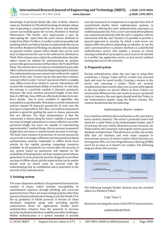 IRJET- Password Management Kit for Secure Authentication | PDF