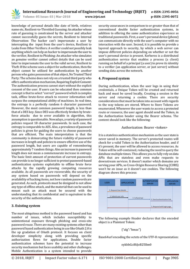 IRJET- Password Management Kit for Secure Authentication | PDF