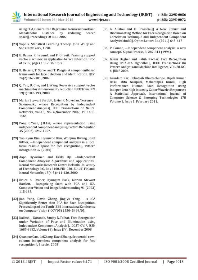 IRJET- Human Resource and Management System Using Face Recognition | PDF