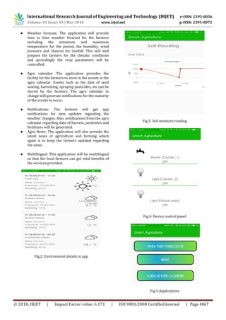 IRJET- Smart Agriculture using Clustering and IOT | PDF