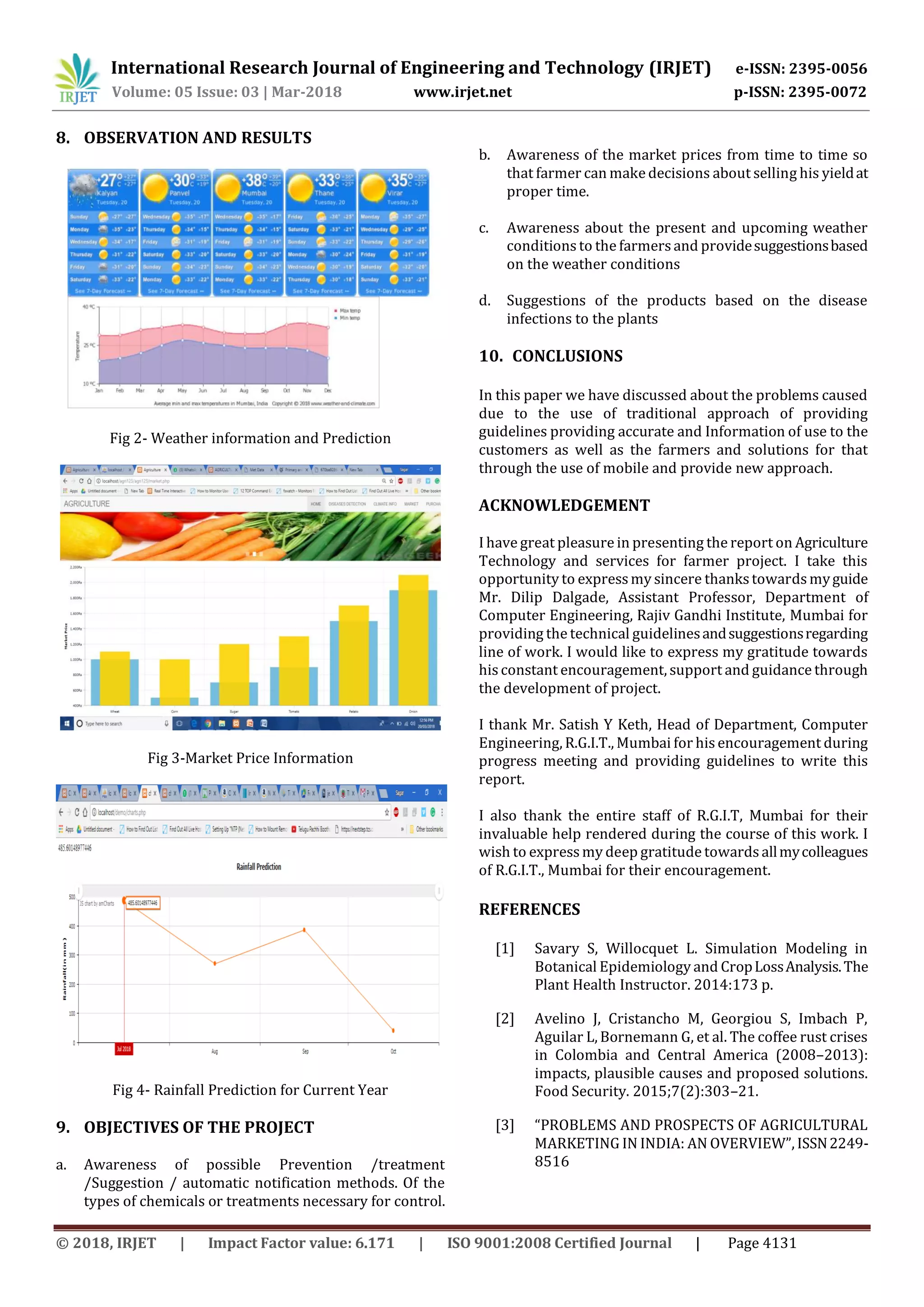 Decision Support System for Farmer | PDF