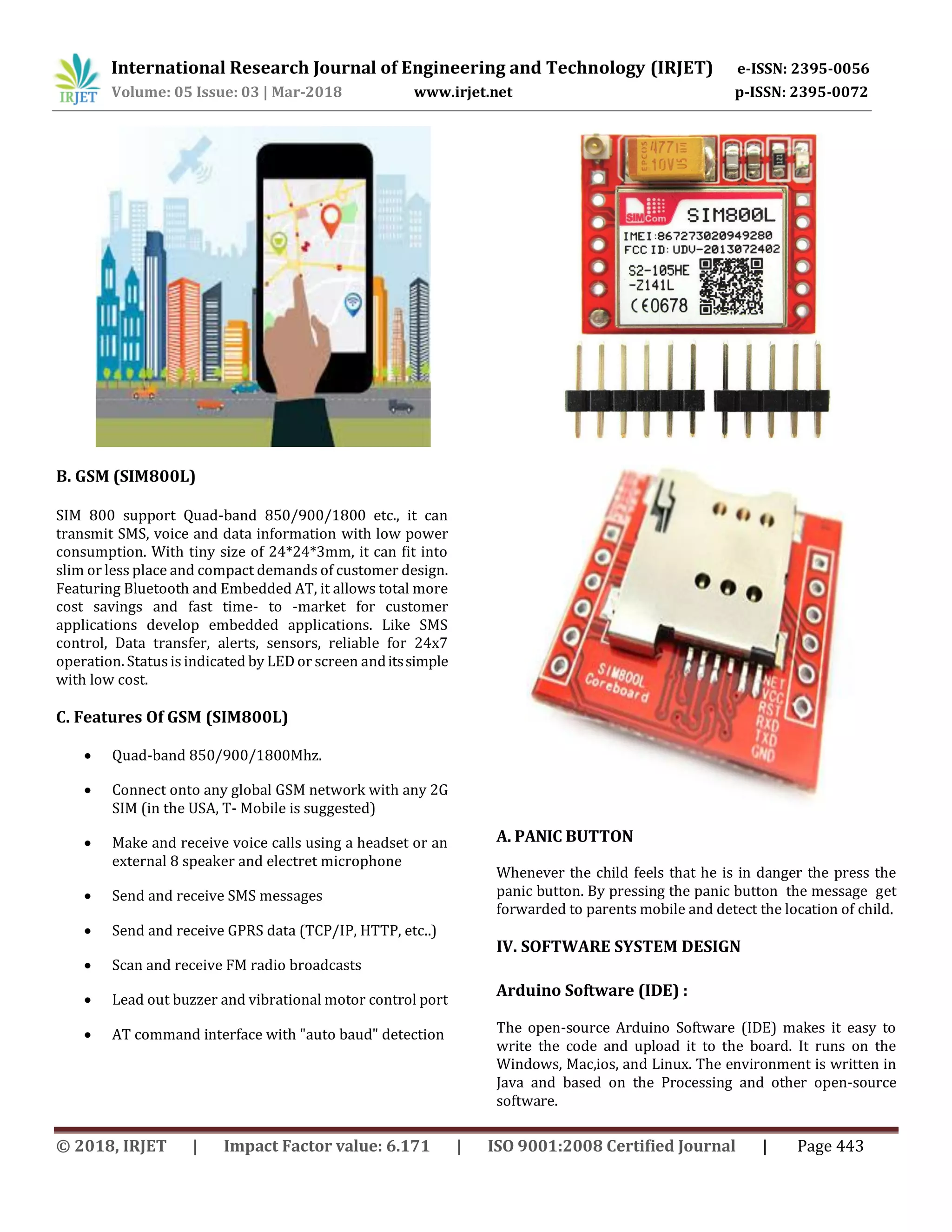 IRJET- Implementation of Children Tracking System on Android Mobile ...
