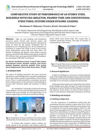IRJET- Comparative Study of Performance of 60 Storey Steel Buildings ...