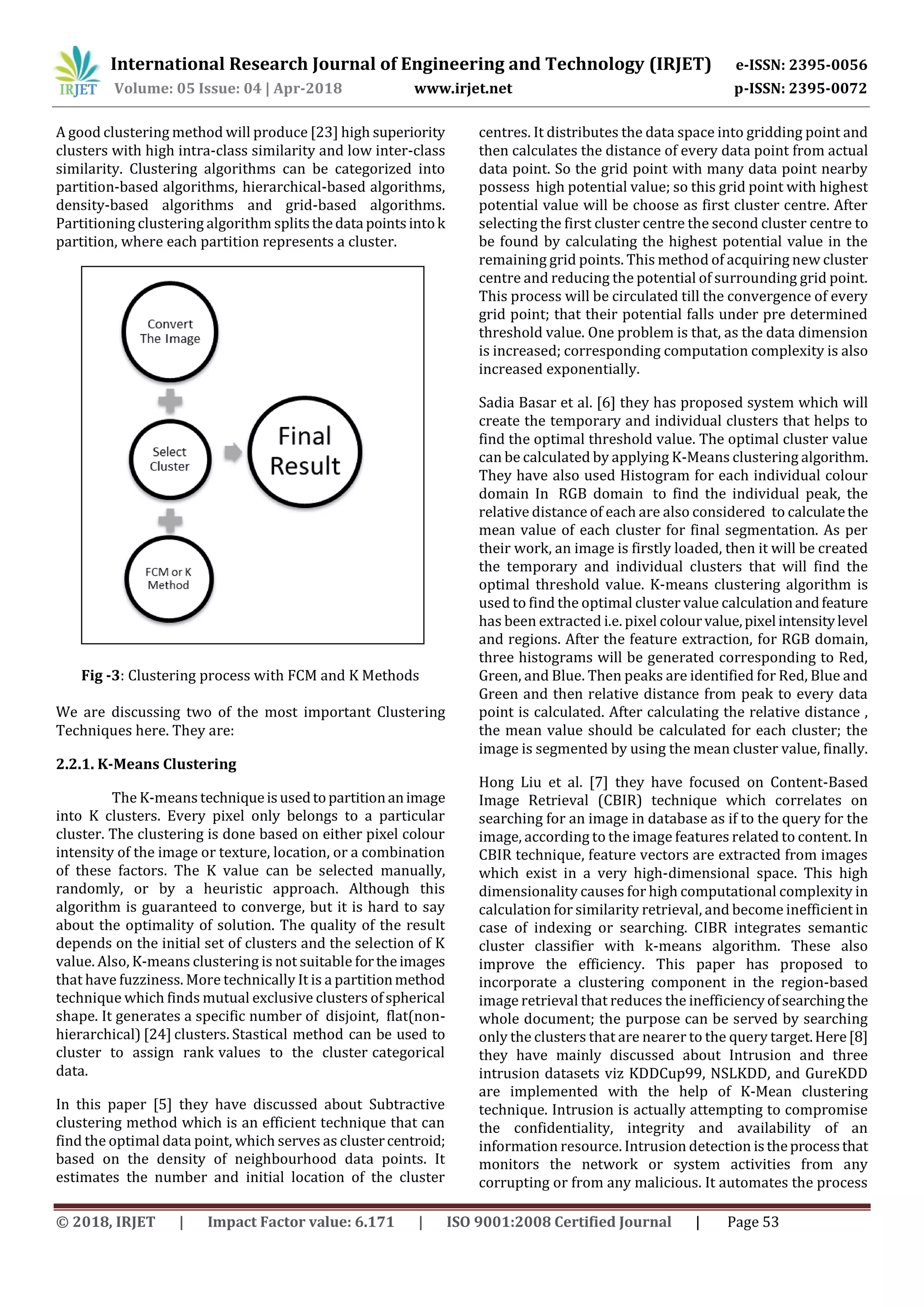 IRJET- Image Segmentation Techniques: A Survey | PDF