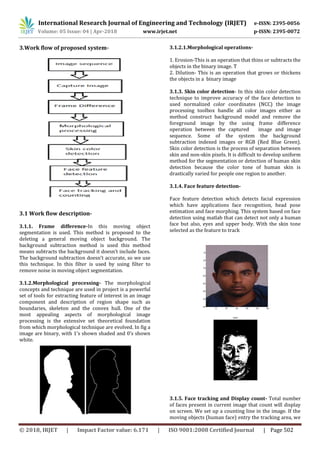 IRJET- Face Counter using Matlab | PDF