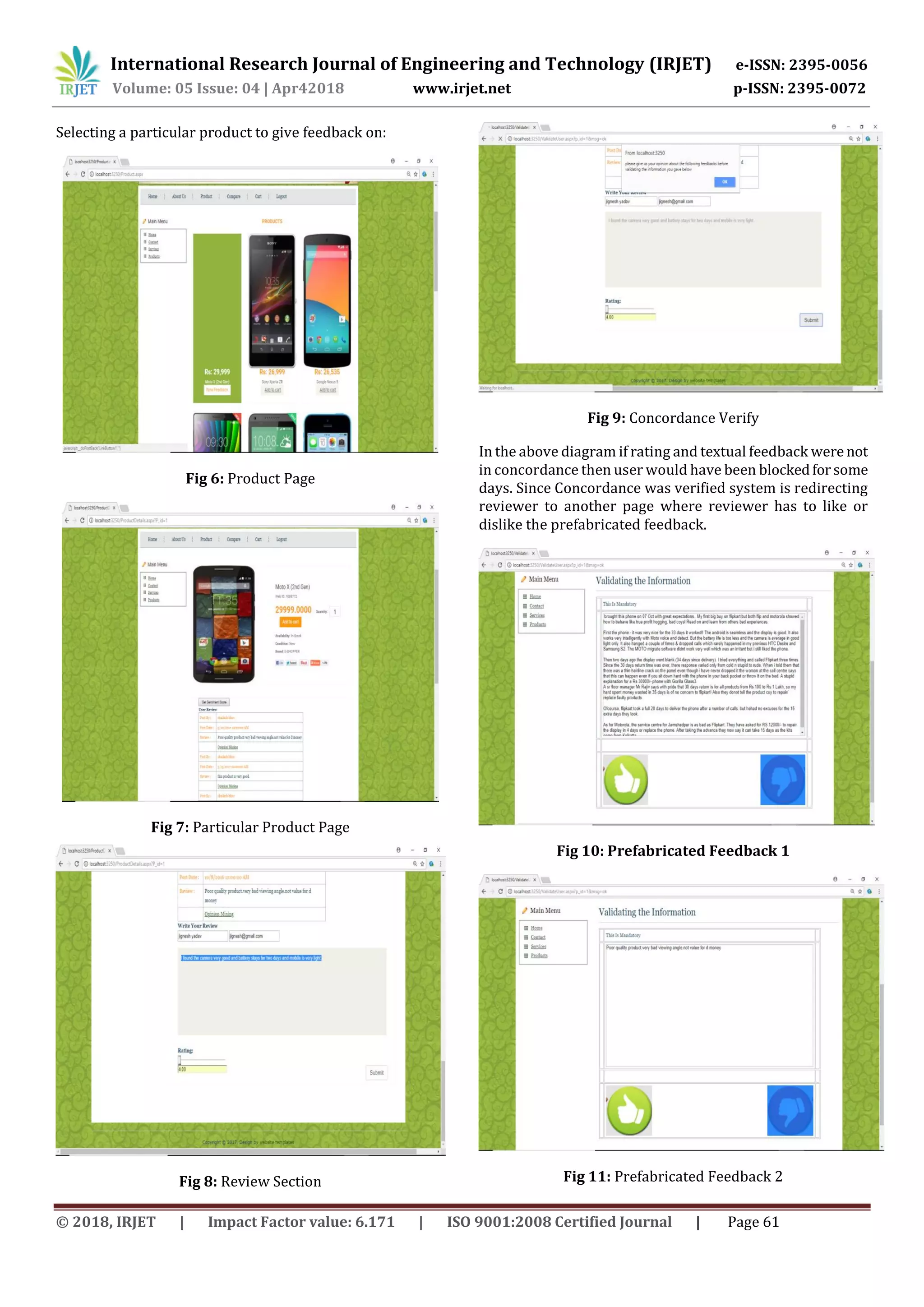 Irjet Efficiently Analyzing And Detecting Fake Reviews Pdf Computer Software And