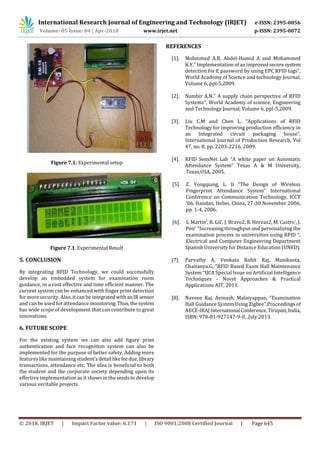 IRJET- Examination Room Guidance System using RFID and Arduino | PDF | Computing | Technology ...