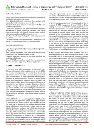 IRJET- RTO Automation using QR Code | PDF