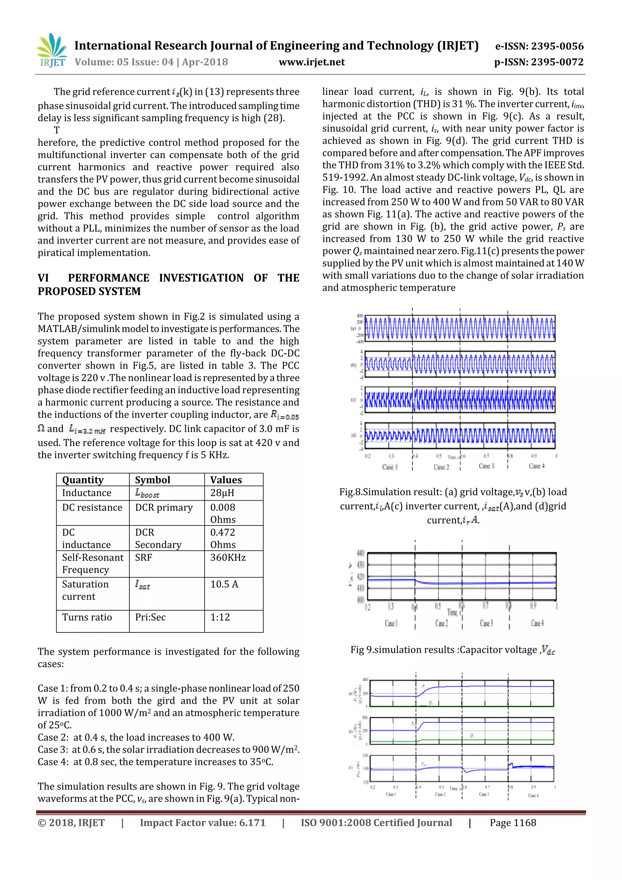 IRJET- Power Quality Improvement in Solar by using Fuzzy Logic Controller | PDF