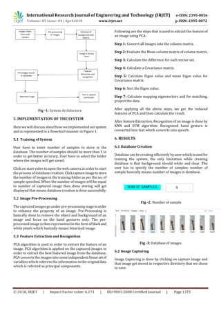 IRJET- Hand Gesture Recognition and Voice Conversion for Deaf and Dumb ...