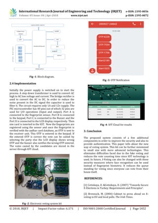 IRJET- Aadhar Card Based Electronic Voting System | PDF