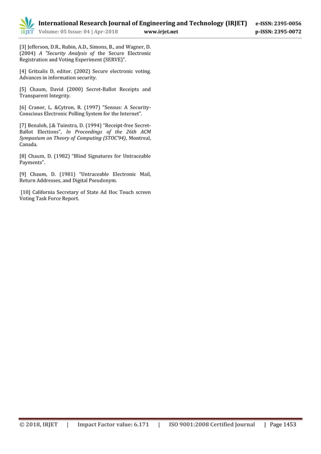 IRJET- Aadhar Card Based Electronic Voting System | PDF