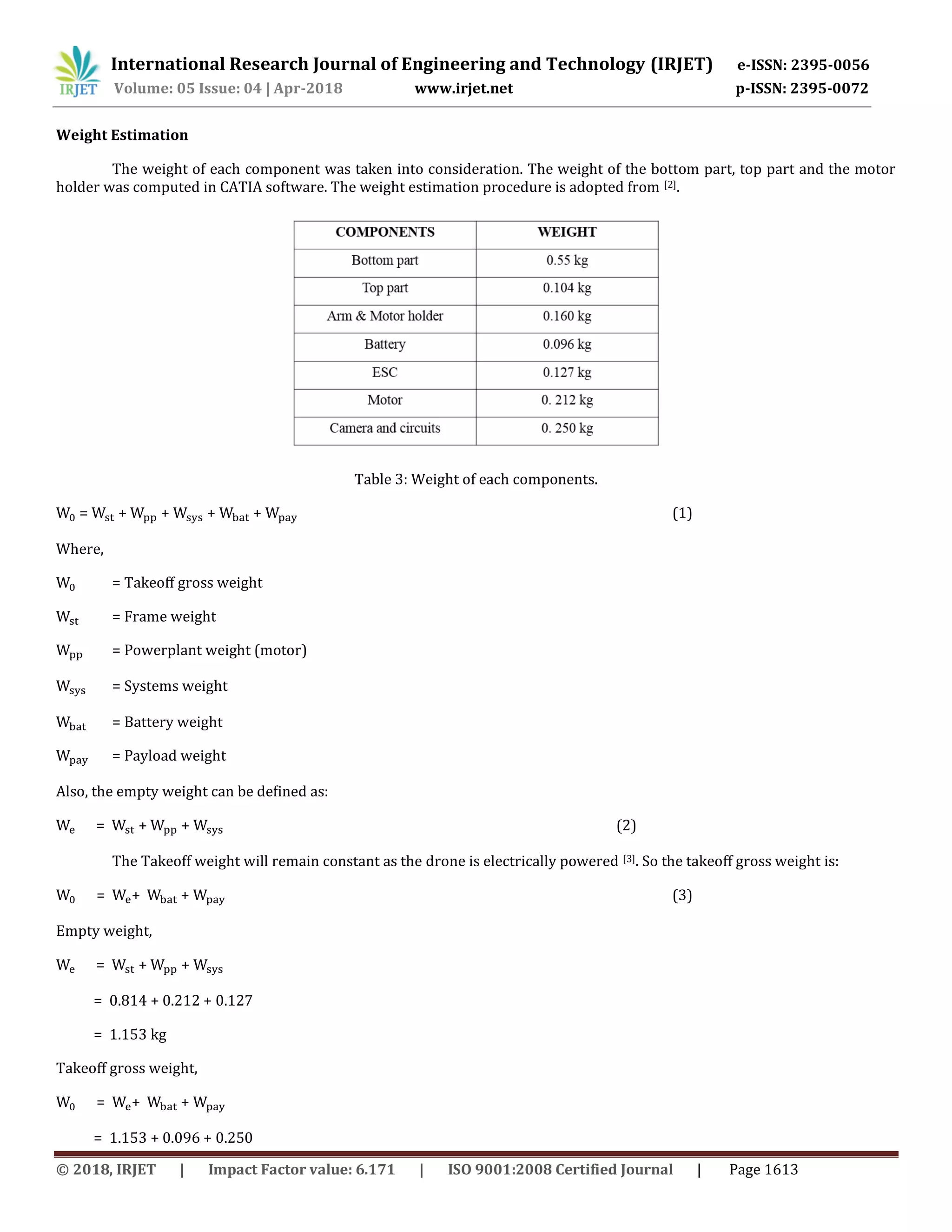IRJET- Design and Static Structural Analysis of an Aerial and ...