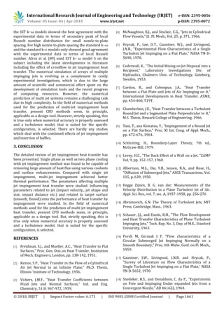 IRJET- Study of Jet Impingement Heat Transfer | PDF
