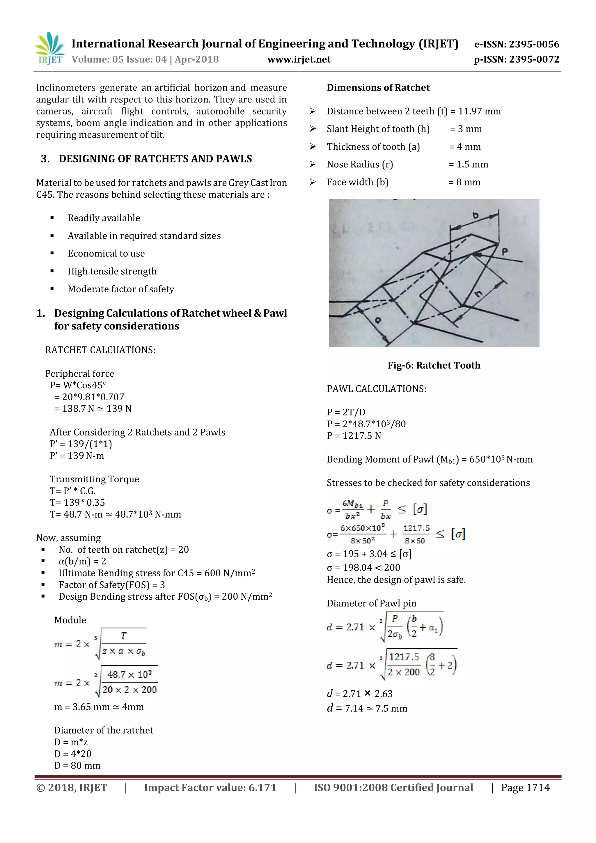 IRJET- Research on Designing of Automatic Reverse Wheel Locking ...