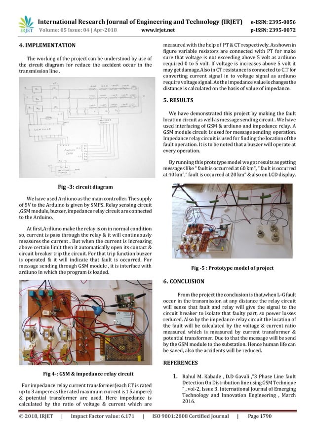 IRJET- Reduction in Accident Due to Disengagement in Transmission Line | PDF | Computer ...