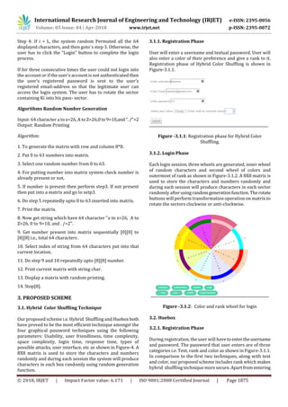 IRJET- Comparative Analysis of Different Graphical Password Techniques ...