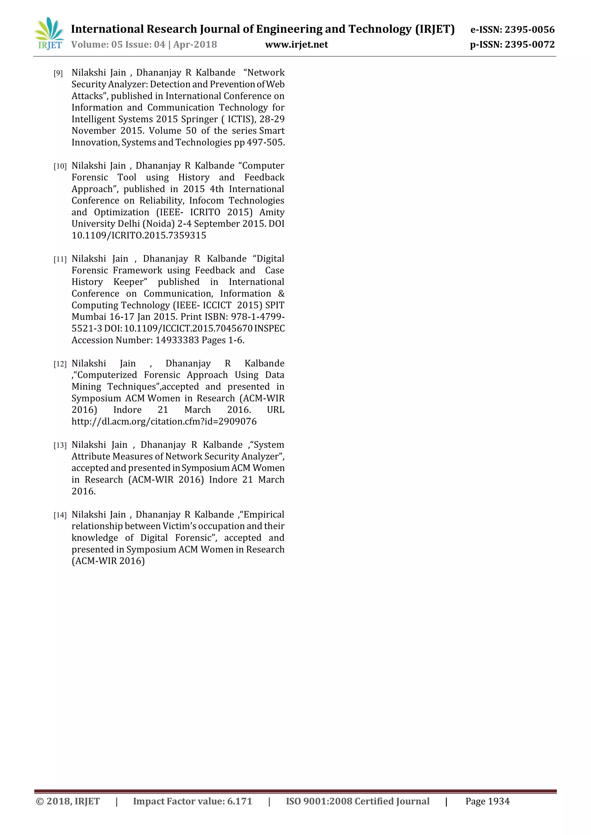 IRJET- Placemate - Sakec Portal | PDF | Web Design and HTML | Internet