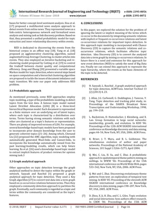 IRJET-A Review on Topic Detection and Term-Term Relation Analysis in Big Data | PDF