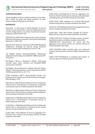 IRJET-Mechanical Properties of Self Curing Concrete Incorporating ...