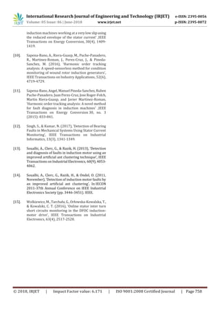 IRJET- Fault Detection and Prediction of Failure using Vibration Analysis | PDF | Internet ...