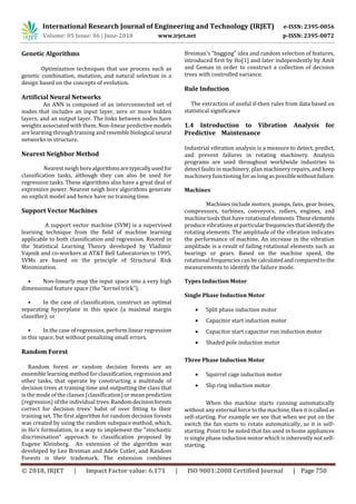 IRJET- Fault Detection and Prediction of Failure using Vibration Analysis | PDF | Internet ...