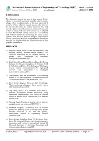 IRJET-Railway Track Security System | PDF