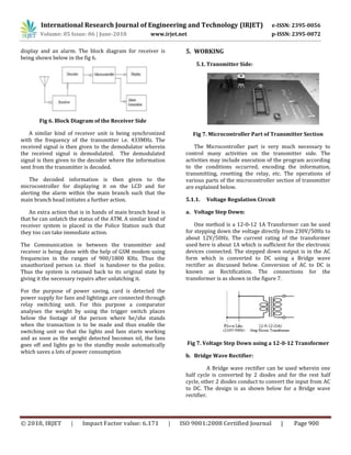 IRJET-ATM Security using GSM Technology | PDF | Credit Cards | Personal Debt