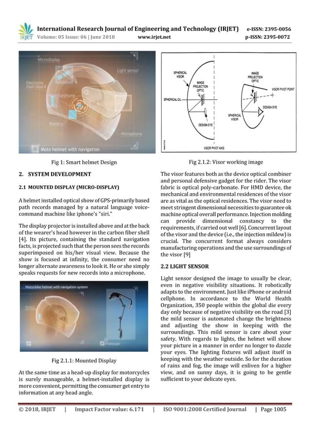 IRJET-Smart Helmet with Live Map Navigation System. | PDF
