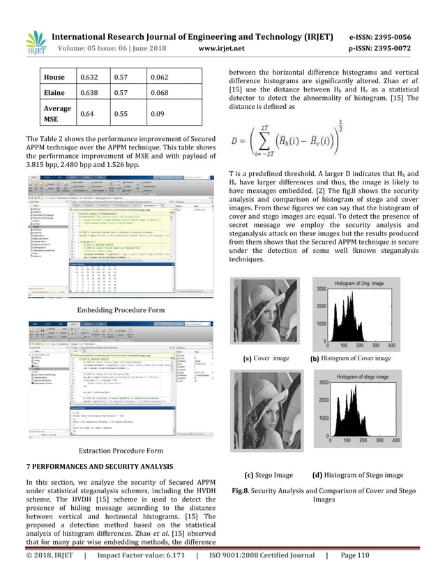IRJET-Data Embedding Method using Adaptive Pixel Pair Matching Algorithm | PDF