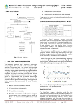 IRJET- Automated Document Summarization and Classification using Deep Learning | PDF